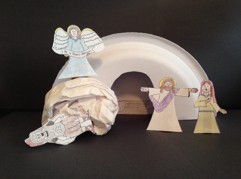 Resurrection Scene Craft - Children's Ministries COGOP